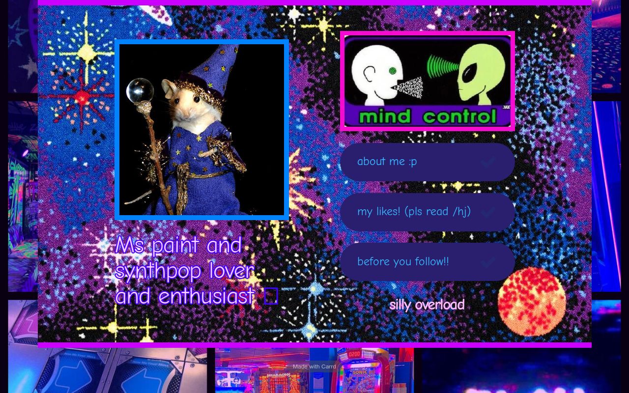 eating arcade carpets ATM